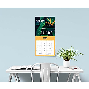 2023 Chill the F*ck Out Wall Calendar: Find Calm and Get a Fresh F*cking Start This Year (Funny 12-Month Calendar, White Elephant Gag Gift for Adults)