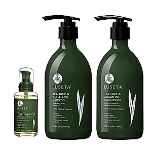 Luseta Tea Tree Shampoo and Conditioner with Tea Tree Oil for Hair Growth