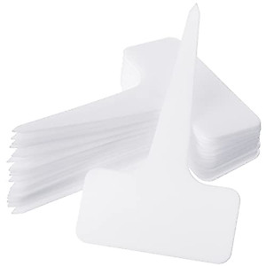 Mr. Pen- Plastic Plant Labels,100 Pack, 4", T-Type Plant Tags, Garden Labels, Garden Tags, Plant Labels for Outdoor Garden Waterproof, Plant Name Tags, Seed Labels, Plant Identification Stakes