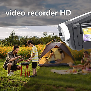 Vlogging Camera with 1.8 Inch Screen, 4X Digital Zoom Digital Camera for Photography, Mini Camera with 12million Pixe-l HD, Face Detection, Continuous Shooting, Cool Stuff Travel Essensials Black