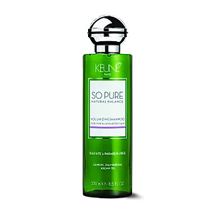 KEUNE So Pure Volumizing Shampoo, 8.5 Fl oz