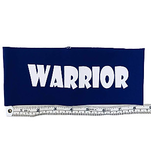 5 Pack of Ninja Headbands, Warrior Headband for Kids, Adult Wide Headbands, Ninja Party Favors for Boys, Unisex Athletic Headgear Five Pack - Set of 5 (Multi Red)