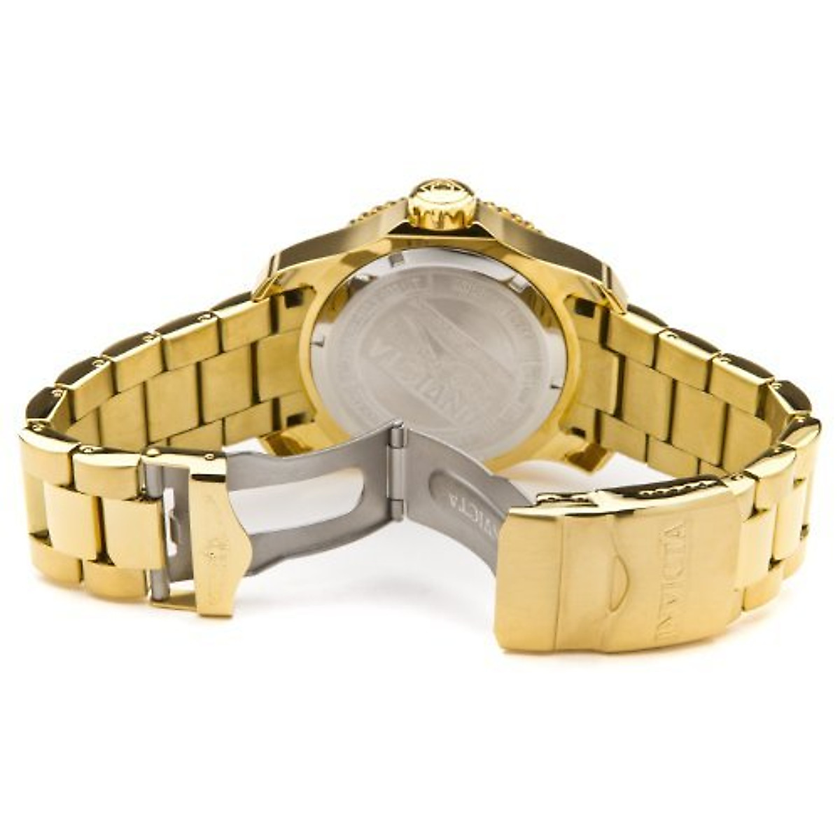 Invicta Men's 15343 Pro Diver 18k Gold Ion-Plated Stainless Steel Watch