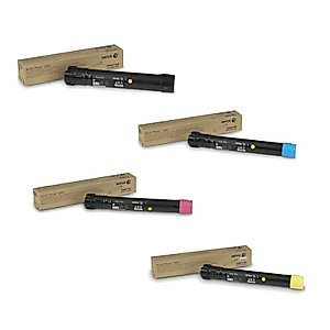 Xerox 7800DN Toner Cartridge (Black, Cyan, Magenta, Yellow,4-Pack)