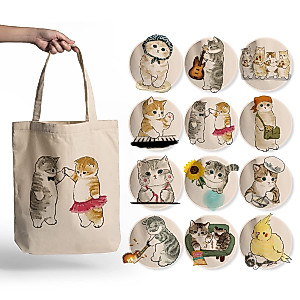 Cinar Tote Bag, Canvas Tote Bag For Women With Cat Print, Aesthetic Stuff, Bags For Bags For Women, Beach Bag, Canvas Tote Bag, Grocery Bags, School Tote Bag, Cute Gifts, Bridesmaid Gifts