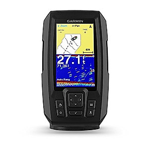 Garmin Striker Plus 4 with Dual-Beam transducer and Protective Cover, 4 inch Screen 010-01870-00