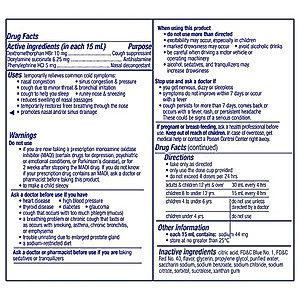 Vicks NyQuil Cough DM & Congestion Medicine, Berry - 12 fl oz