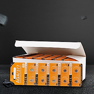 Cotchear 10pcs 1.5V AG4 LR626 Alkaline Button Battery L626 LR626 LR66 SR626 377 SR626SW Batteries Coin Cells for Watches Calculators Toys