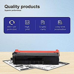 ALUMUINK Compatible TN-431C TN-431M TN-431Y Toner Cartridge Replacement for Brother TN4313PK HL-L8260CDW L8360CDW L8360CDWT DCP-L8410CDW MFC-L8610CDW Printer (Cyan Magenta Yellow, 3-Pack)