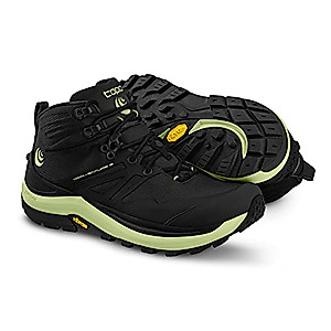 Topo Athletic Women's Trailventure 2 Comfortable Lightweight 6MM Drop Trail Running Shoes, Athletic Shoes for Trail Running, Black/Mint, Size 9