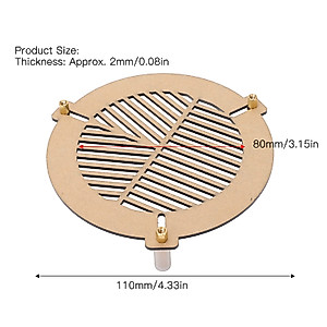 Telescope Focusing Mask Acrylic 3 Screw Sleeve Lightweight, Suitable for Reflector, Refractor, Dobsonians, Mak Cas, SCT, for Telescopes with Outer Diameter 80-110mm