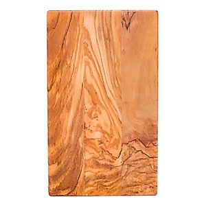 Redecker Mini Oiled Olivewood Chopping Board, For Herbs & Small Produce, 8-2/3" x 5-1/8"