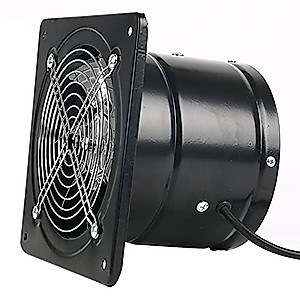 CABINAHOME Exhaust Fan, 6 inch Through the Wall Extractor Exhaust Ventilation Fan for Kitchen, Bathroom, Toilets, Bedroom, Living room, Shopping mall, and Office, 110V