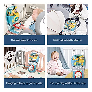 Baby car toys with steering wheel center for play and kick (Car)