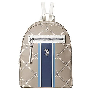 U.S. POLO ASSN. Signature Backpack Tan One Size