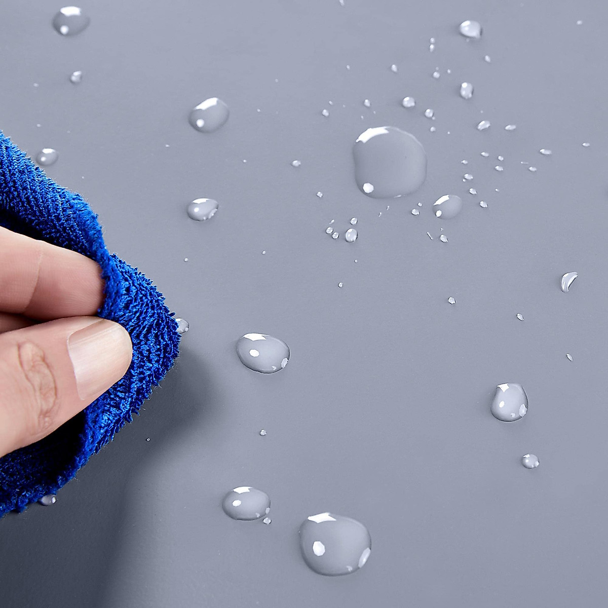 Yaheetech Over The Toilet Storage Cabinet, Free Standing Toilet Rack with Adjustable Shelves and Tempered Glass Doors for Bathroom Washroom, Grey