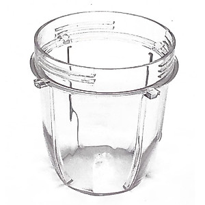 Replacement Parts 12 oz. Cup For Auto-iQ Nutri Ninja BL2012/BL2013/BL450/BL456/BL480/BL480D/481/482/486/487/487A/488W/490/491/492/492W/640/642/642W/642Z/680A/682/NN100/NN100A/NN101/NN102 (1)