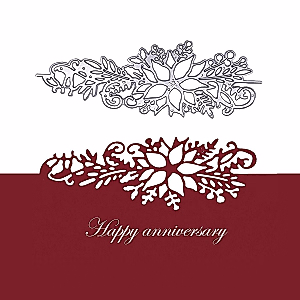 Die Cuts，Sizzix Dies，Dies for Card Making， DIY Scrapbook Album Paper Card Embossed 2.36x6.10 Inch