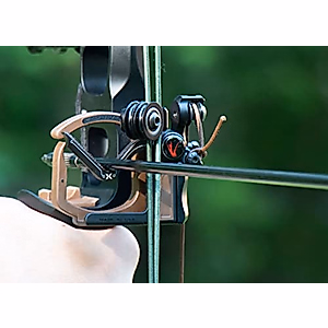 Vapor Trail Archery Gen 7X Arrow Rest, Left Hand, Standard Bracket, Black Cage, (7XLH01)