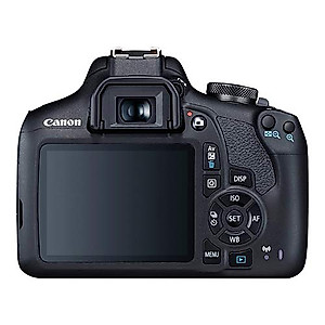 Canon Cameras EOS 2000D / Rebel T7 Digital SLR Camera Body w/Canon EF-S 18-55mm f/3.5-5.6 Lens 3 Lens DSLR Kit Bundled with Complete Accessory Bundle + 64GB + Flash + Case & More - International Model