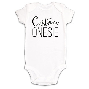 Kate & Meri Custom Onesie©/Bodysuit (0-3M)