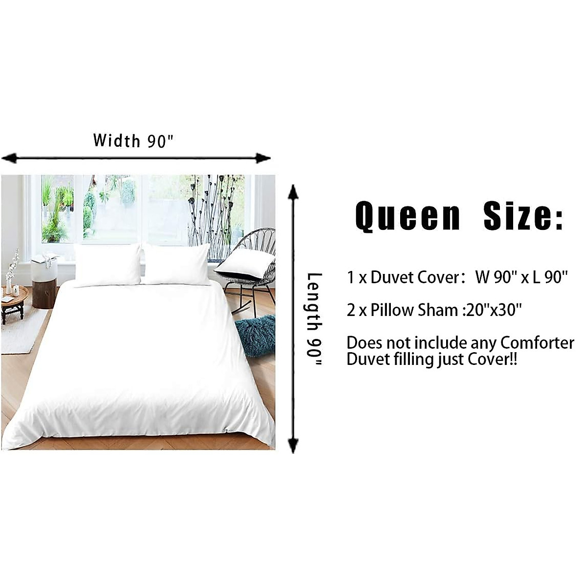 SRHMYWGY Duvet Covers Queen Size (90 X 90 Inches) - 3D Print Modern Hotel Luxury Fashion Geometric Texture Black Green Bedspreads - 3 Pieces (1 Duvet Cover + 2 Pillow Shams), Ultra Soft Microfiber