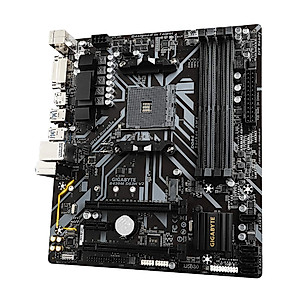 GIGABYTE B450M DS3H V2 (AMD Ryzen AM4/Micro ATX/M.2/HMDI/DVI/USB 3.1/DDR4/Motherboard)