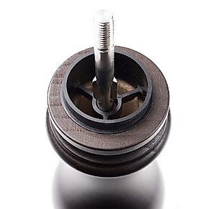 Peugeot 23485 Paris u'Select 9-Inch Pepper Mill, Chocolate, 9 Inch & Paris u'Select Salt Mill, 8.67in, Black Lacquered