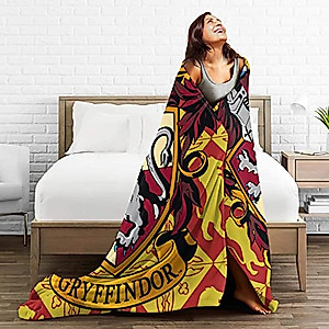 DIGOOD Gryffin-Dor Blanket Micro Fleece Throw Blanket Soft Cozy Blankets for Bed Couch Living Room 50 X 40 Inch, 50''x40''