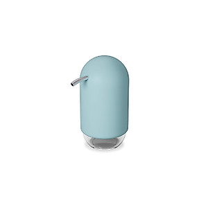 Umbra Touch Liquid Soap Pump Dispenser, Easy to Refill, Ocean Blue, 8 oz (236.5 ml), Model Number: 023273-1193