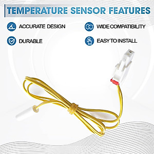 DA32-10104N Temperature Sensor by Seentech Works with Sam-sung Refrigerator; Replaces partnumbers: 114002, DA32-10104V