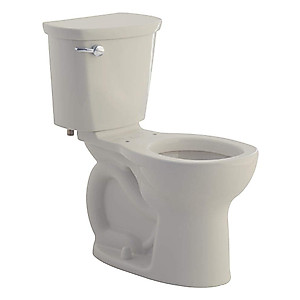 American Standard 215BA104.222 Cadet Pro 1.28 GPF 2-Piece Round Front Toilet with 12-in Rough-In, Large, Linen