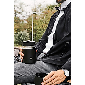 ZWILLING Thermo Insulated Food jar, 23.6 oz, Matte Black