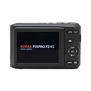 Kodak PIXPRO FZ45 Digital Camera (Red) Bundle with 32GB Class 10 UHS-I U1 SDHC Memory Card and AA High-Performance Alkaline Batteries (4-Pack) (3 Items)