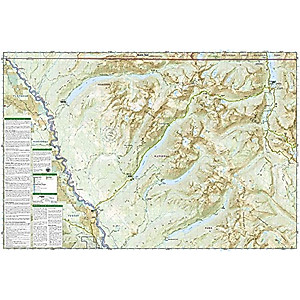 North Fork: Glacier National Park Map (National Geographic Trails Illustrated Map, 313)
