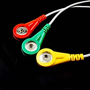 RELAND SUN Electrode lead wire DC 3.5 plug for AD8232 ADS1253