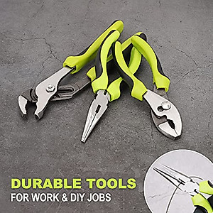 FASTPRO 232-Piece 20V Cordless Lithium-ion Drill Driver and Home Tool Set, Household Repairing Tool Kit with Drill, 12-Inch Wide Mouth Open Storage Tool Bag, Green