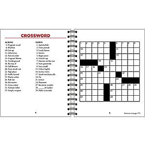 Brain Games - 10 Minute: Large Print Crossword Puzzles (Volume 1)