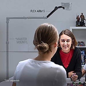 Elgato Flex Arm S2-Section Articulated arm for Cameras, Lights and More, Multi Mount Accessory