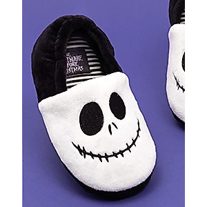Disney The Nightmare Before Christmas Slippers Kids Jack Skellington 1.5 US