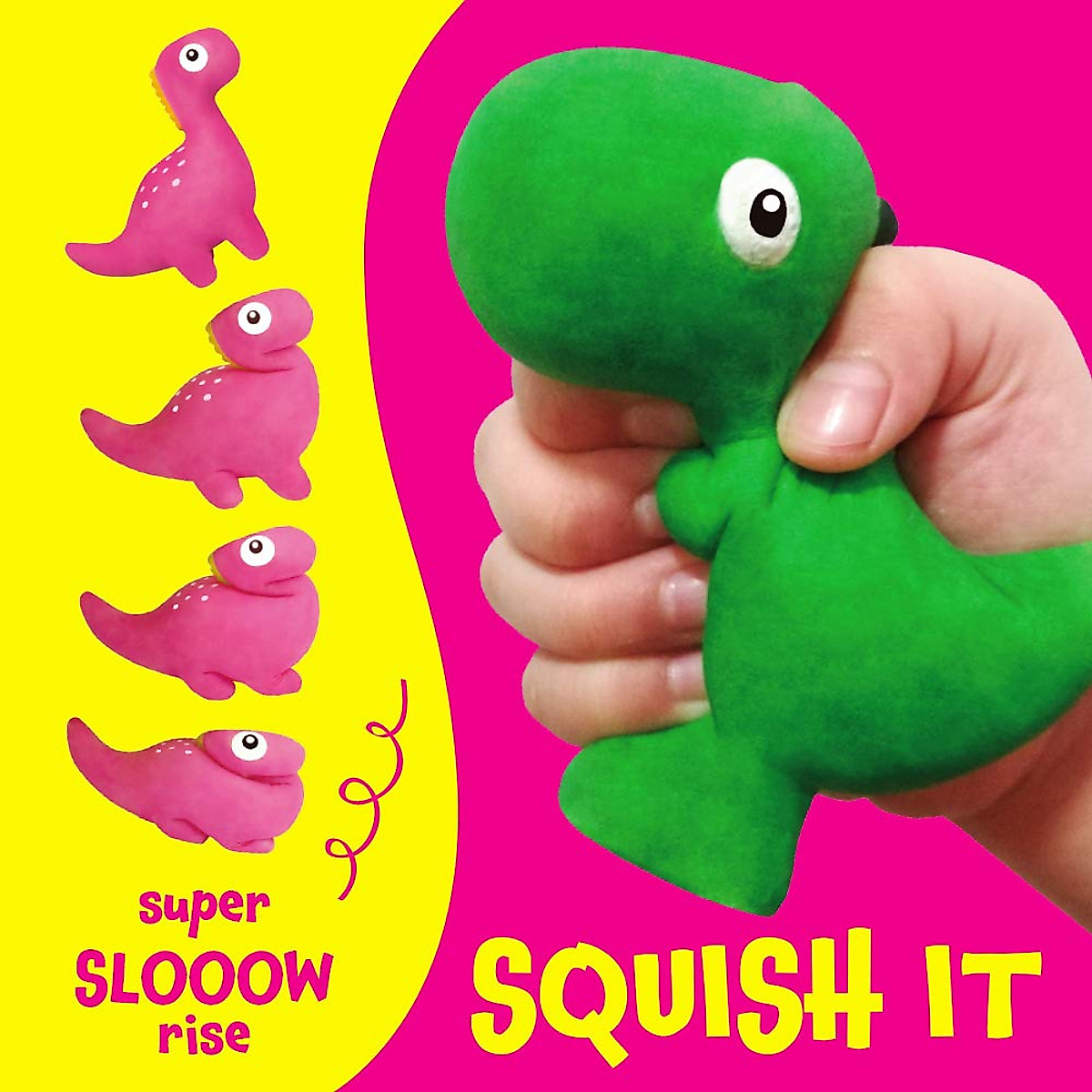 XX Dino Squishy Painting Kit Paint 4 Large Dino Squishies Color Your Own Squishy with Puffy Paint Make Your Own, DIY Squishies Kit, Dinosaur Toys - Arts and Crafts Gifts for Kids, Boys & Girls