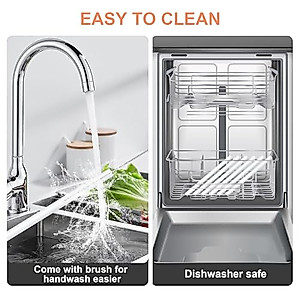 Replacement Straws Compatible with Simple Modern Kids Water Bottle 14oz-Simple Modern Straw Lid Straws Replacement-Accessories Set-6 Pack BPA Straws and 1 Pack Straw Brush