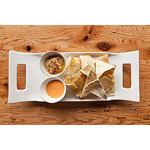 10 Strawberry Street Whittier 4"/4 Oz Tall Slant Bowl, Set of 6, White