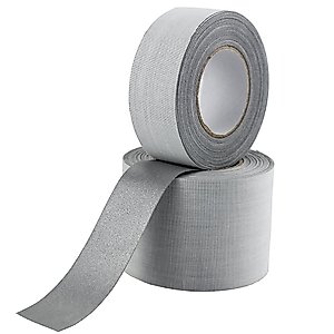 JINBING Safety Silver Reflective Fabric Tape DIY for Clohting Sew On 25mmx10m (1" x 33')