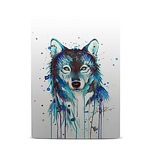 Head Case Designs Officially Licensed Pixie Cold Ice Wolf Art Mix Vinyl Faceplate Sticker Gaming Skin Case Cover Compatible with Sony Playstation 5 PS5 Digital Edition Console
