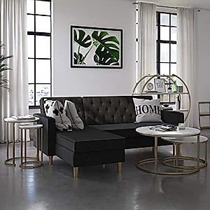 CosmoLiving by Cosmopolitan Bookcase, White Marble