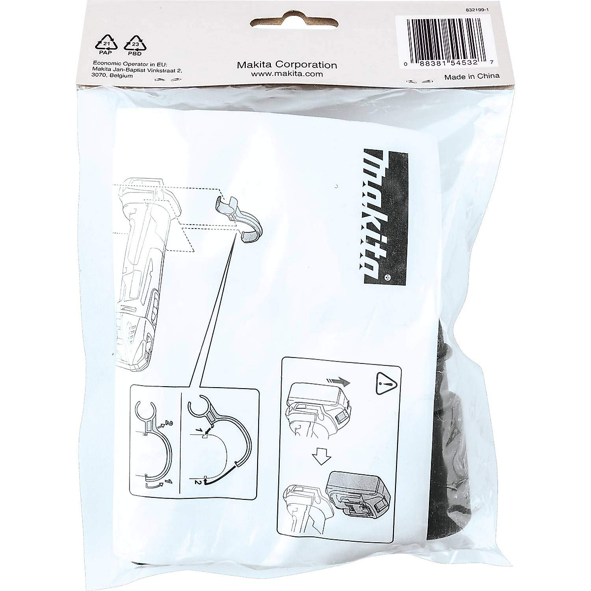 Makita 199627-2 Dust Extracting Attachment, Xmt03