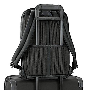 Briggs & Riley @ Work Medium Slim Backpack, Black, Large