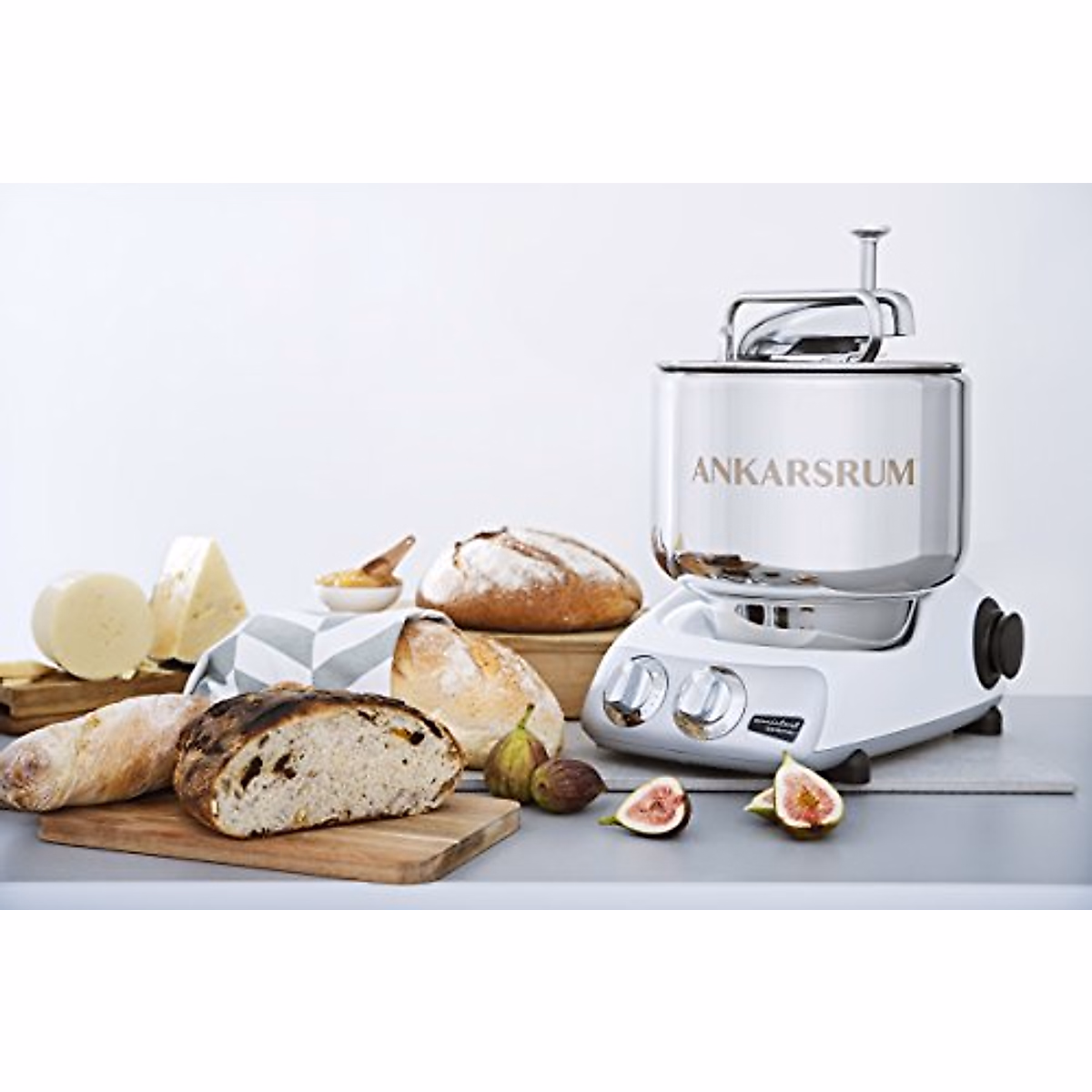 Ankarsrum Stainless Steel Original 7 Liter Stand Mixer
