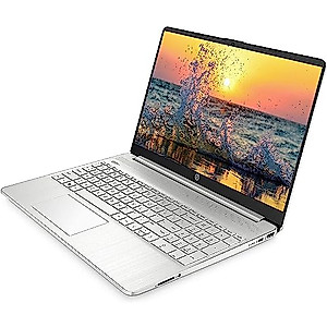 HP 15.6 Inch Business Laptop, AMD Ryzen 7 5700U, Windows 11 Pro, 32GB RAM, 1TB SSD, Full-Size Keyboard, WiFi 6, Bluetooth, Silver, PCM